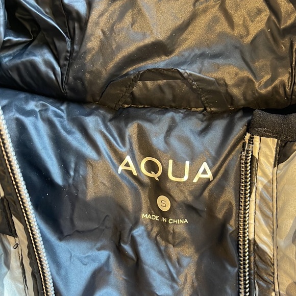 Aqua | Jackets & Coats | Aqua Packable Hooded Puffer Jacket S | Poshmark